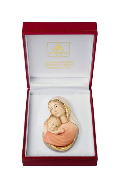 Etui mit Wandmadonna Geborgenheit | Bemalt | 7 cm | 020-3092E-0070-040